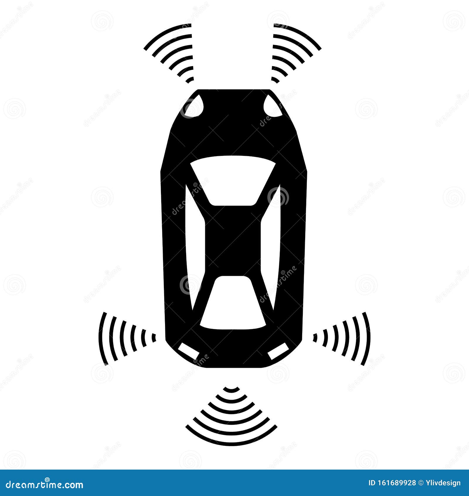 Top View Smart Car Icon, Simple Style Stock Vector - Illustration of ... Top View Smart Car Icon, Simple Style Stock Vector - Illustration of ...