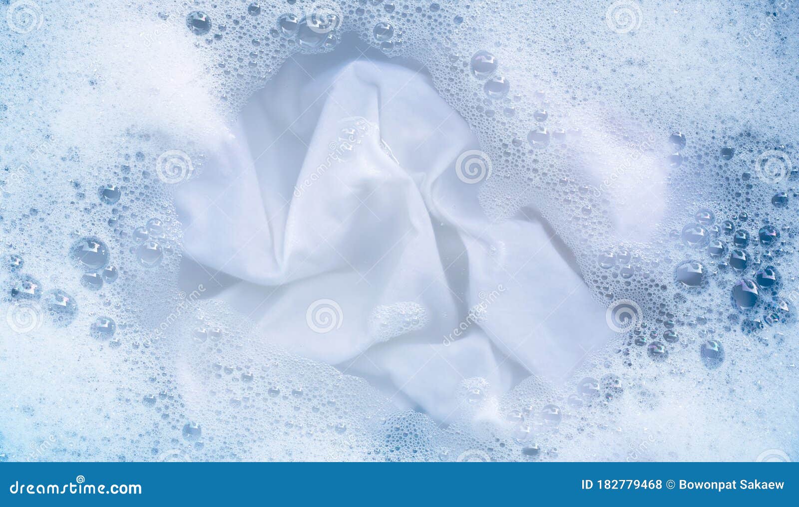 Soak a Cloth before Washing, White Cloth Stock Photo - Image of clean ...
