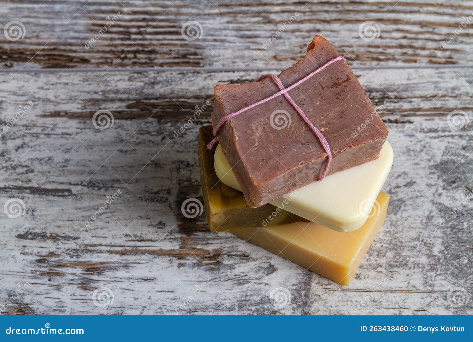 Top View Stack of Assorted Natural Soap Bars. Stock Photo - Image of ...
