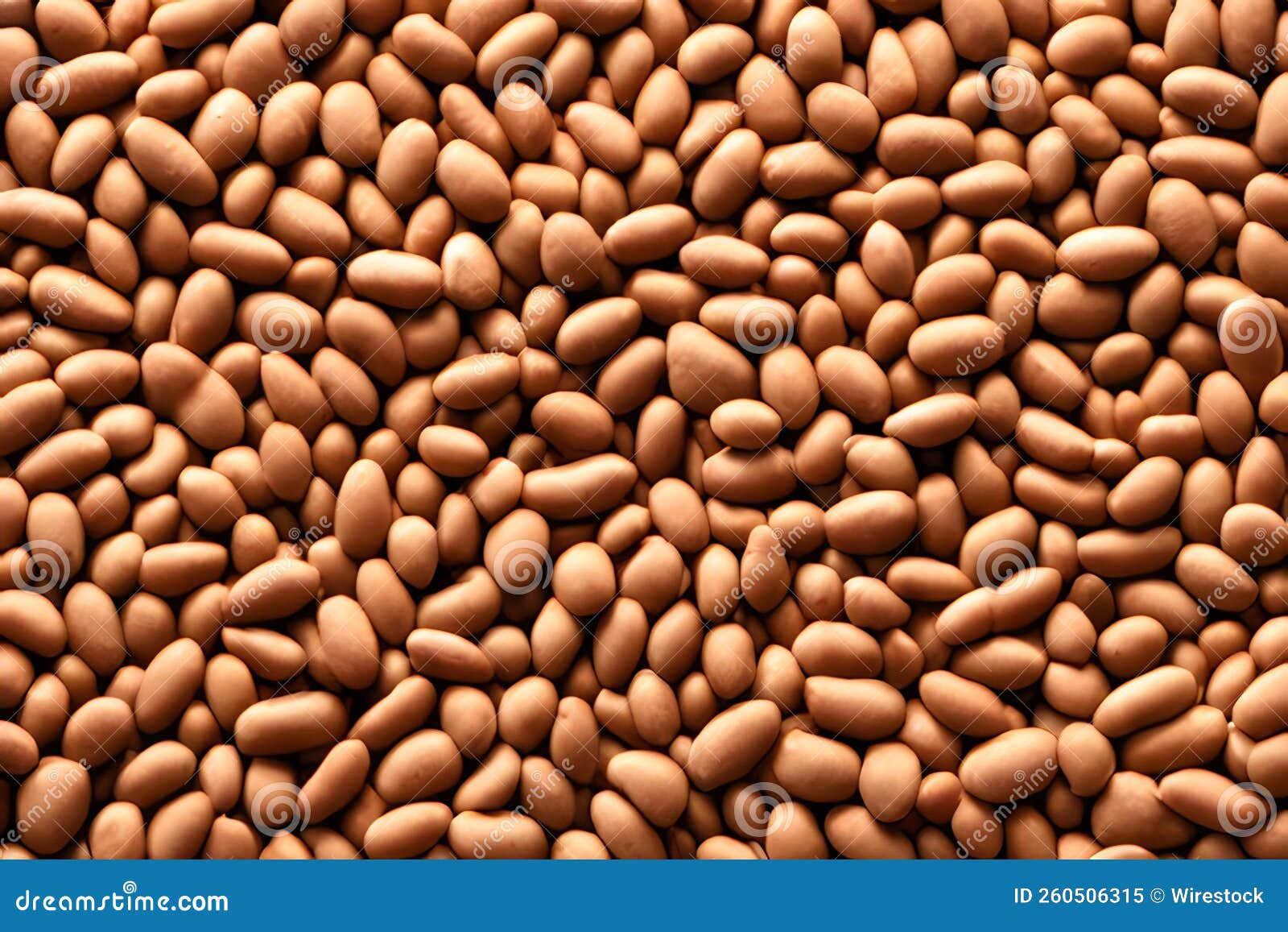 Top View of a Stack of Raw Beans Stock Image - Image of fresh, view ...