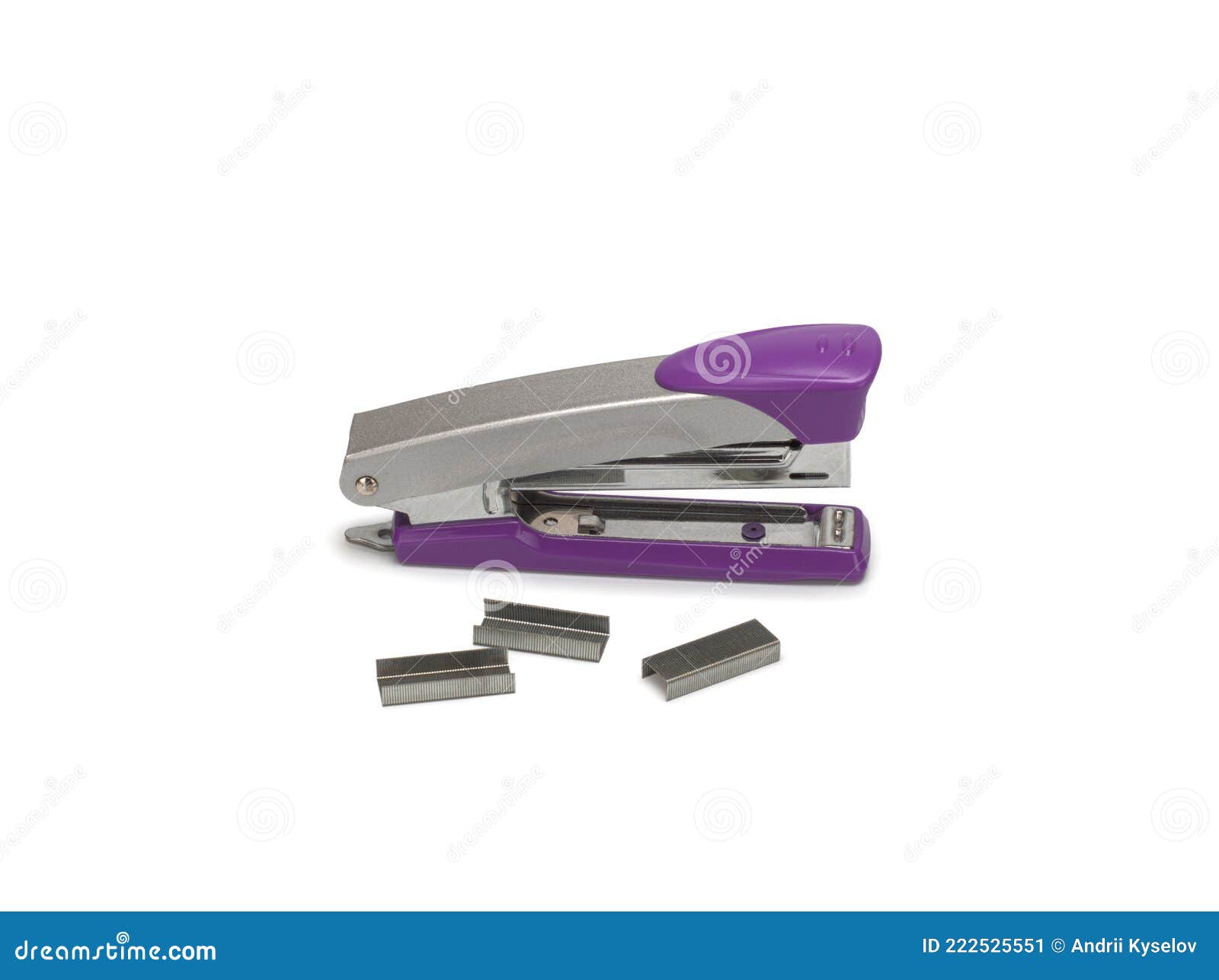 Stapler And Staples On White Stock Photo | CartoonDealer.com #74703636