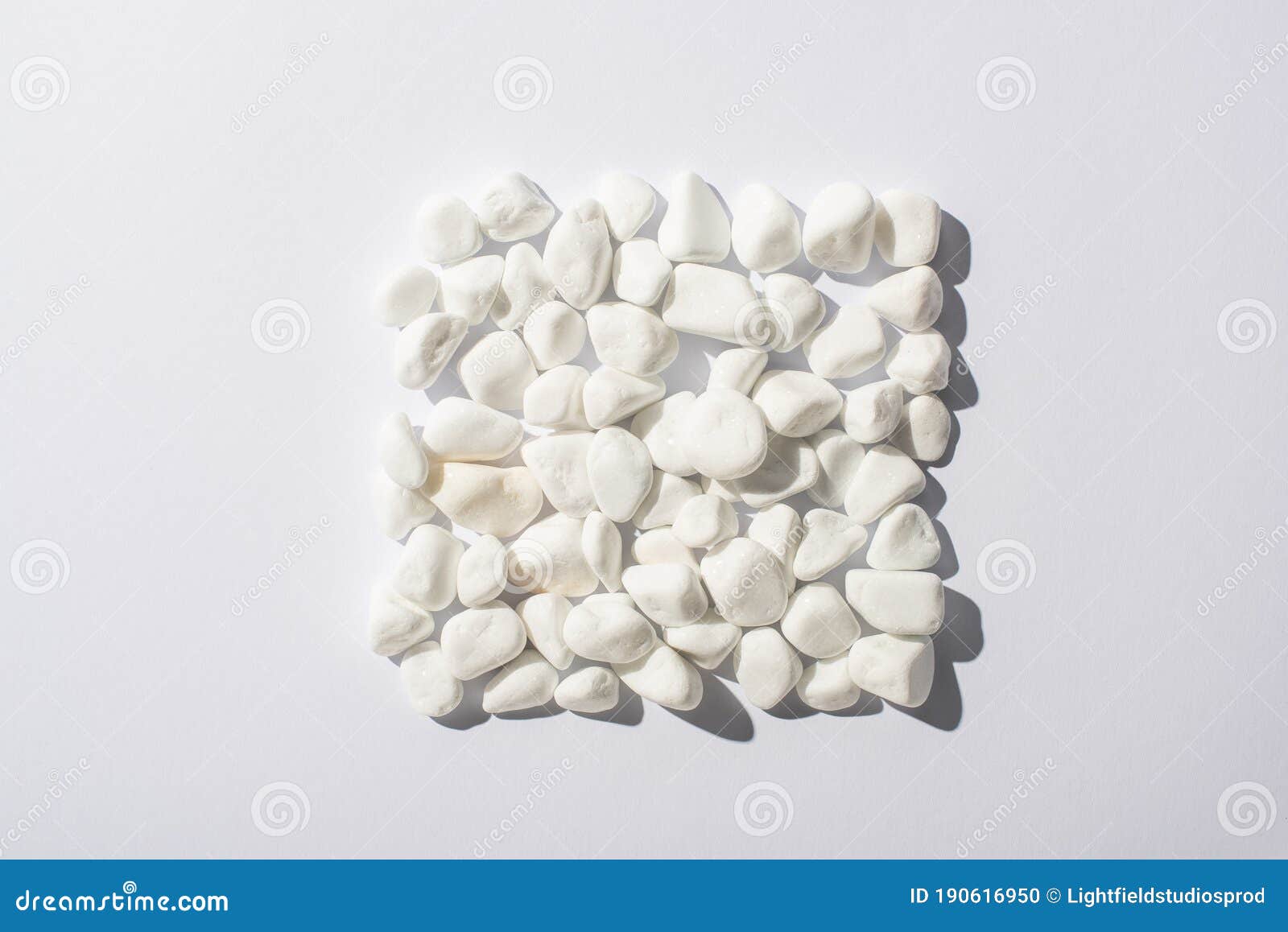 Top View of Stones Arranged in Stock Photo - Image of decor, wellness ...