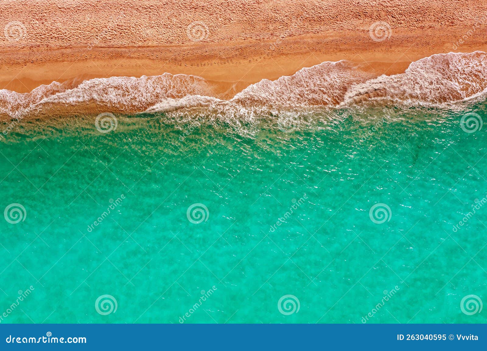 Top view of the sea surf stock image. Image of sandy - 263040595