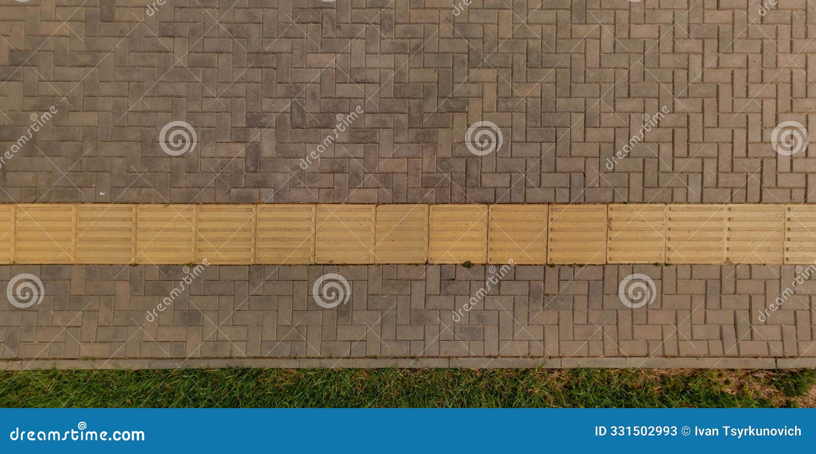 Top View of Surface of Paving Slabs and Pedestrian Footpath Stock Image ...