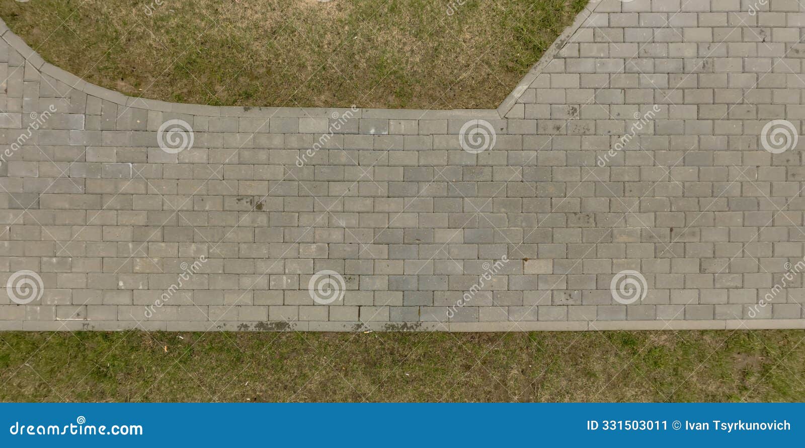 Top View of Surface of Paving Slabs and Pedestrian Footpath Stock Image ...