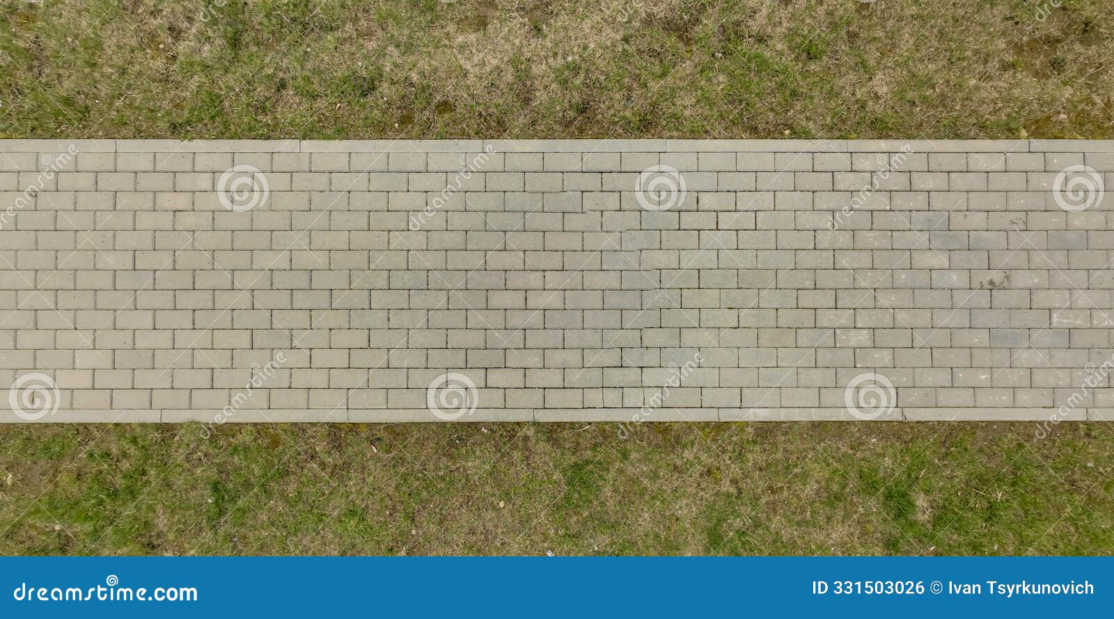 Top View of Surface of Paving Slabs and Pedestrian Footpath Stock Photo ...