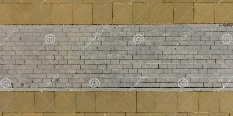 Top View of Surface of Paving Slabs and Pedestrian Footpath Stock Photo ...
