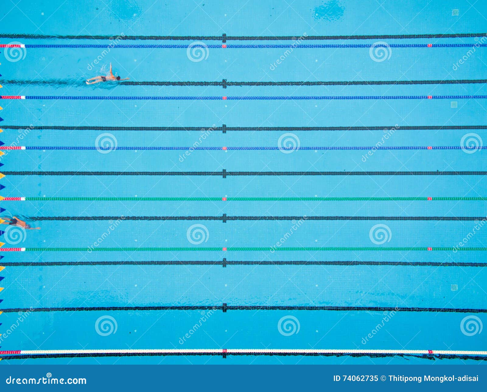 Top view of swimming pool stock image. Image of competition - 74062735