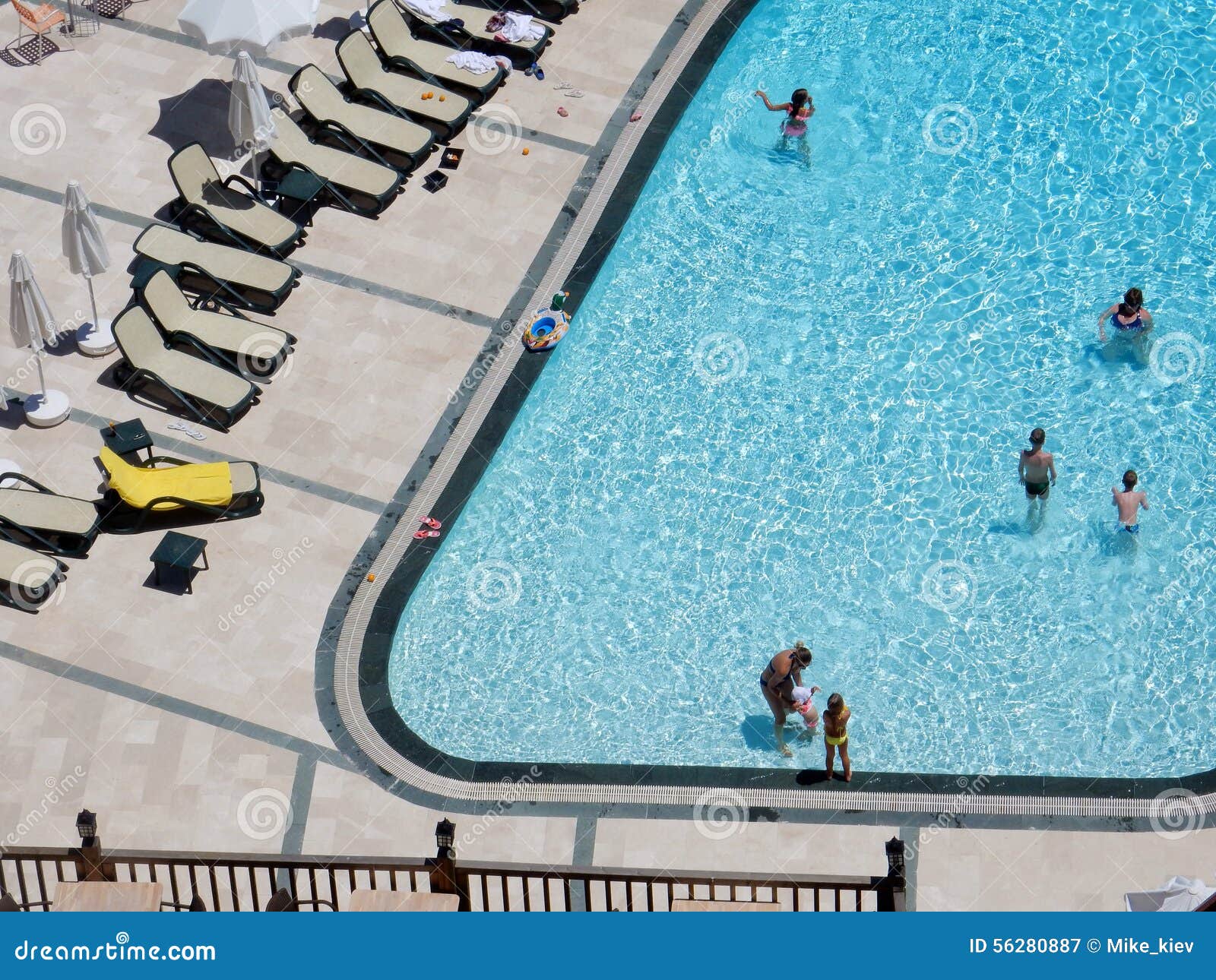 Top view of swimming pool editorial photography. Image of swimming ...