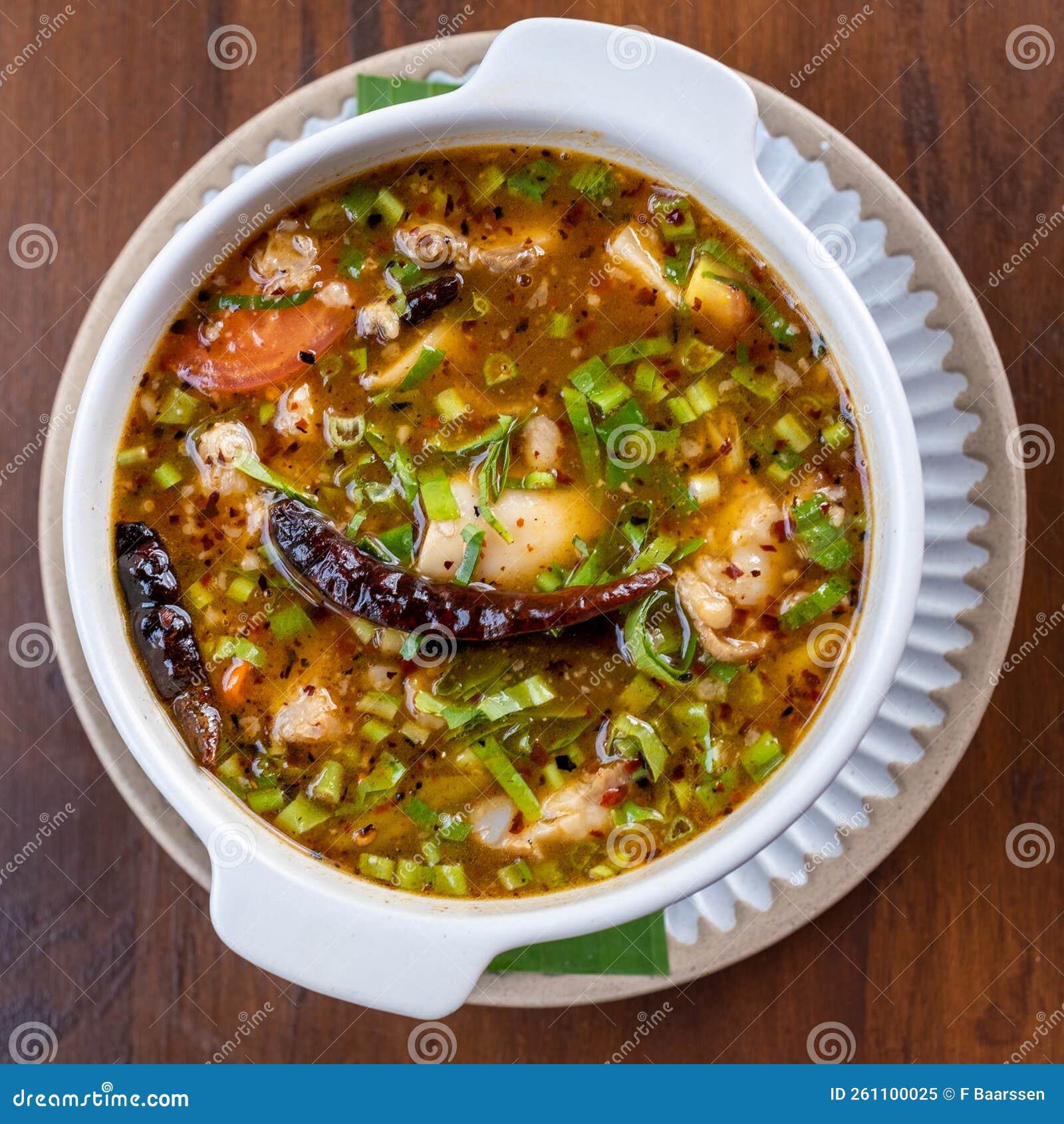 Top View at Table with Thai Food Stock Image - Image of restaurant ...