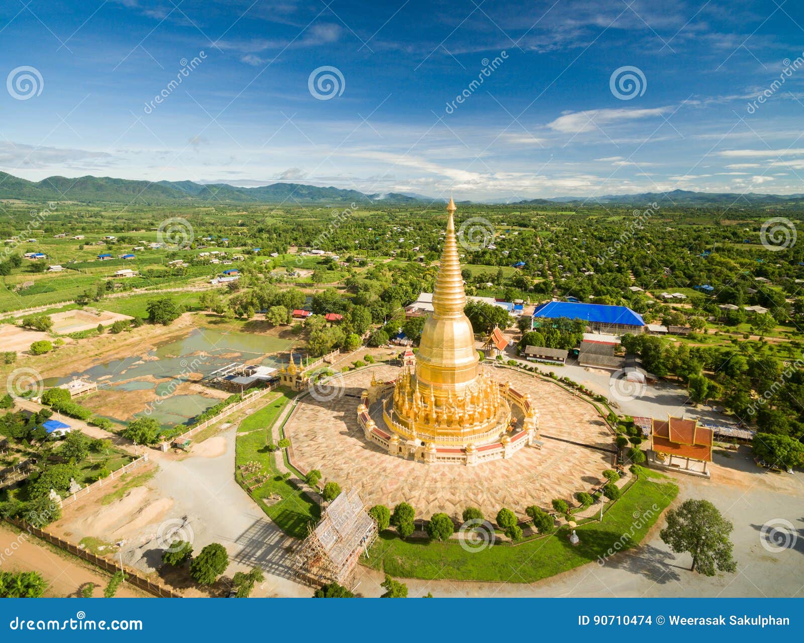 Top View of Temple stock photo. Image of ancient, places - 90710474