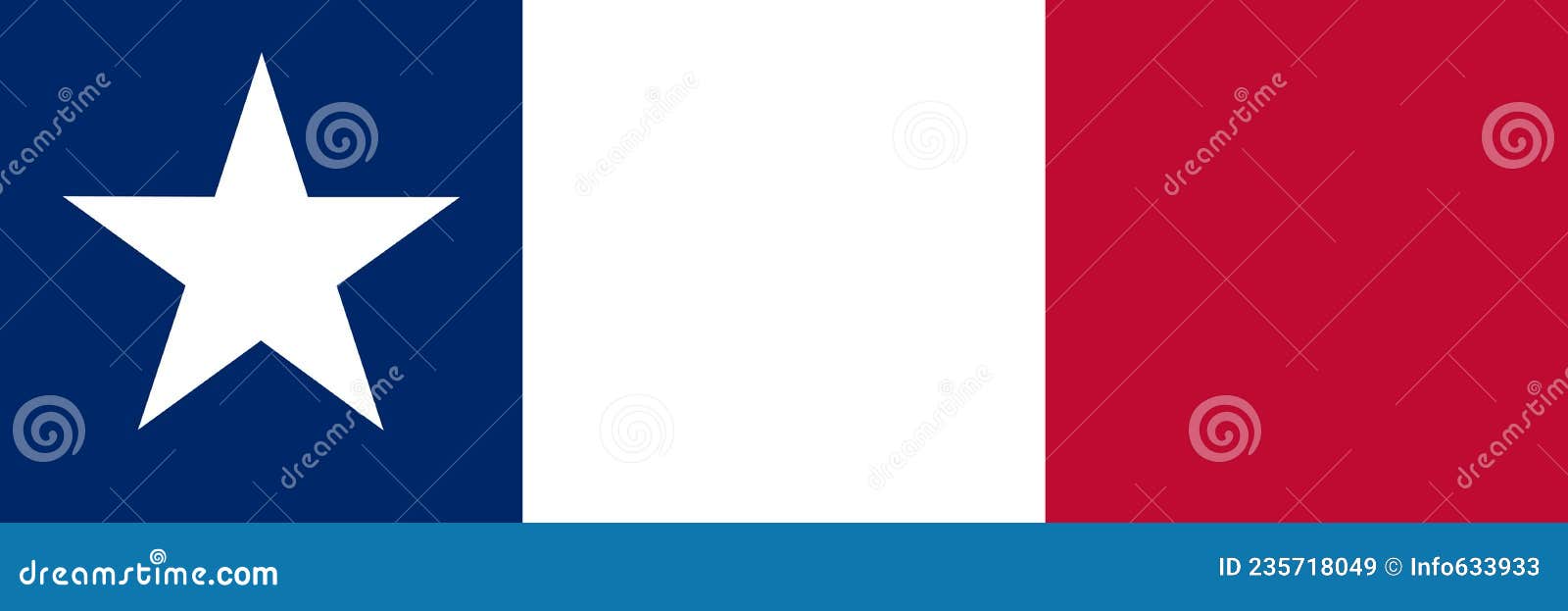 Top View of Texas Dodson Flag , USA Flag, No Flagpole. Plane Design ...