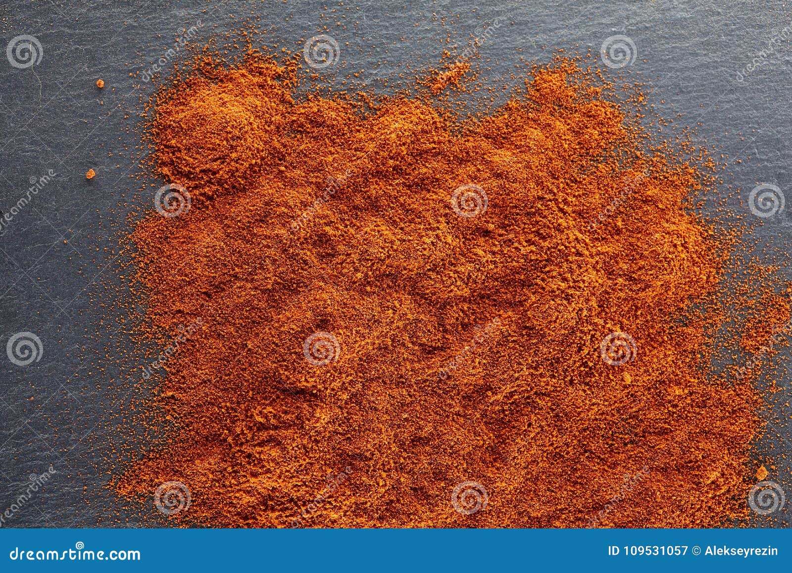 Texture Background. Red Chilli Pepper Powder. Top View Stock Image ...