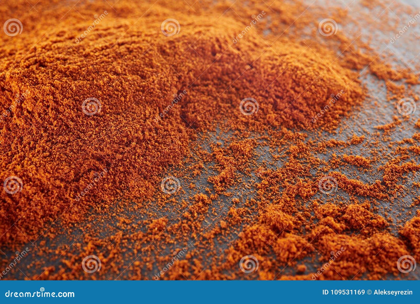 Texture Background. Red Chilli Pepper Powder. Top View Stock Image ...