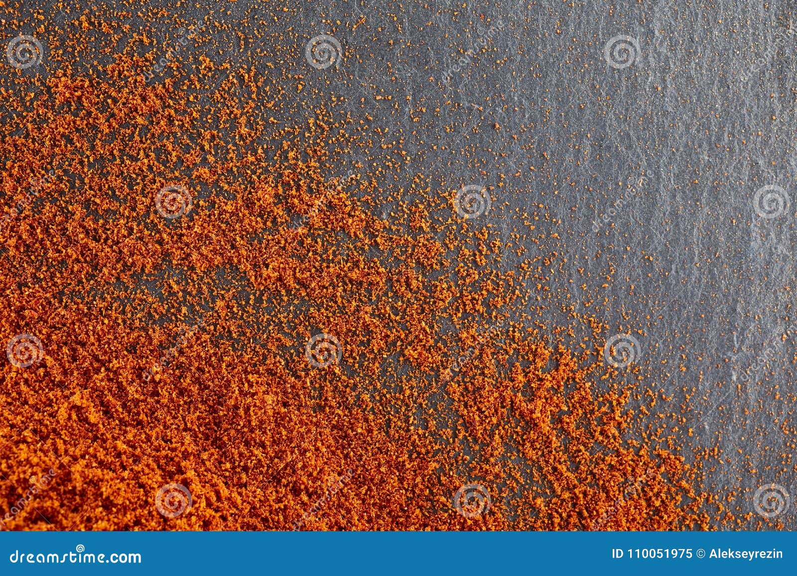 Texture Background. Red Chilli Pepper Powder. Top View Stock Image ...