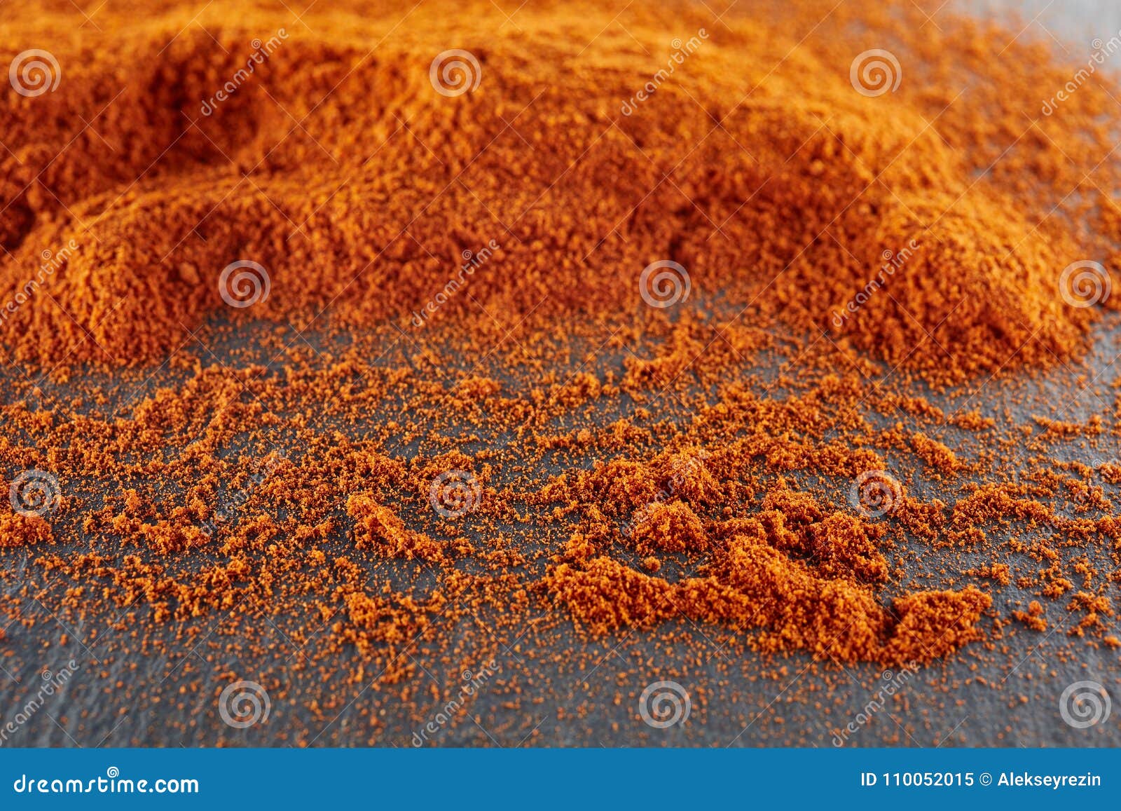 Texture Background. Red Chilli Pepper Powder. Top View Stock Image ...