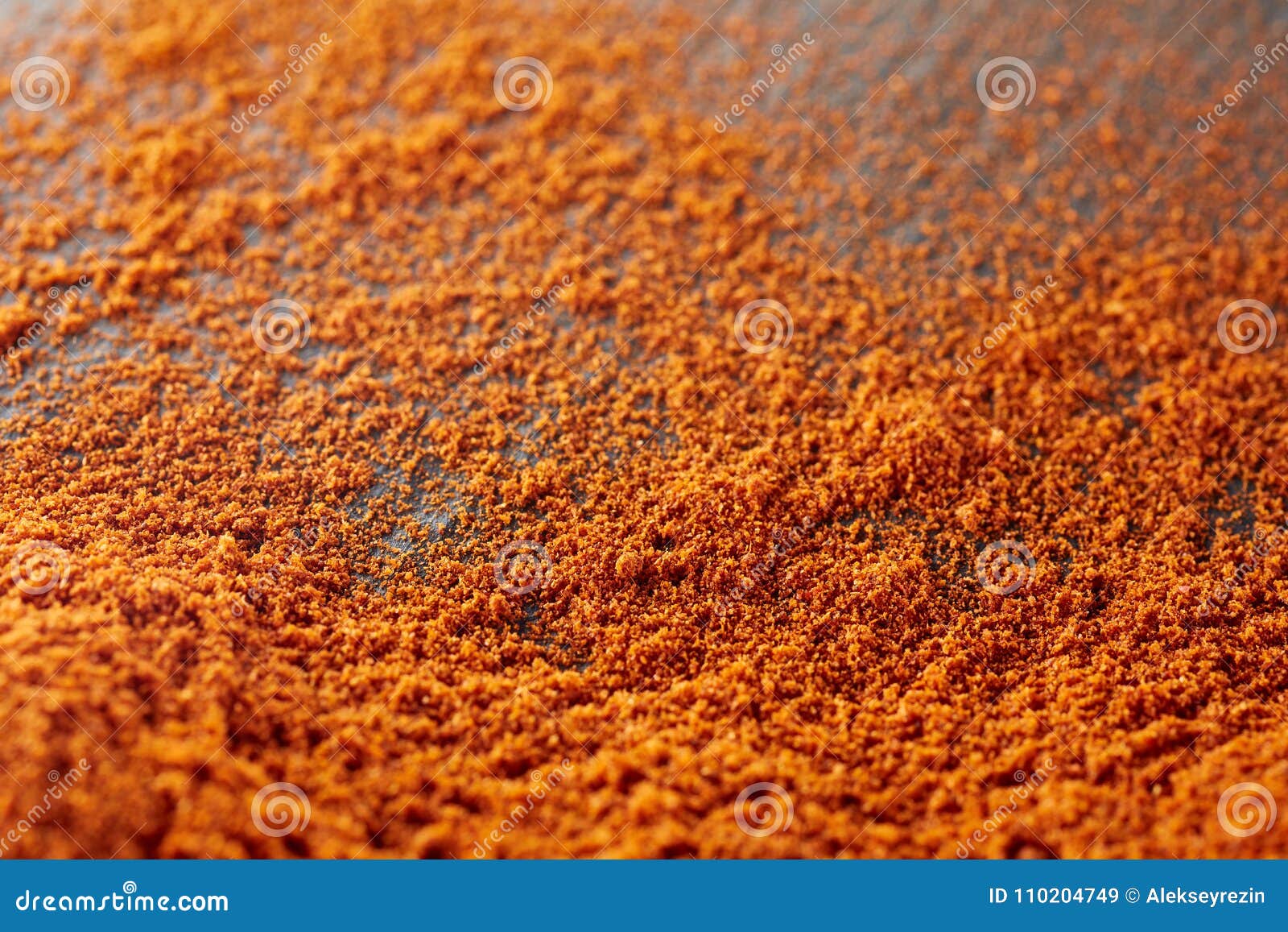 Texture Background. Red Chilli Pepper Powder. Top View Stock Image ...