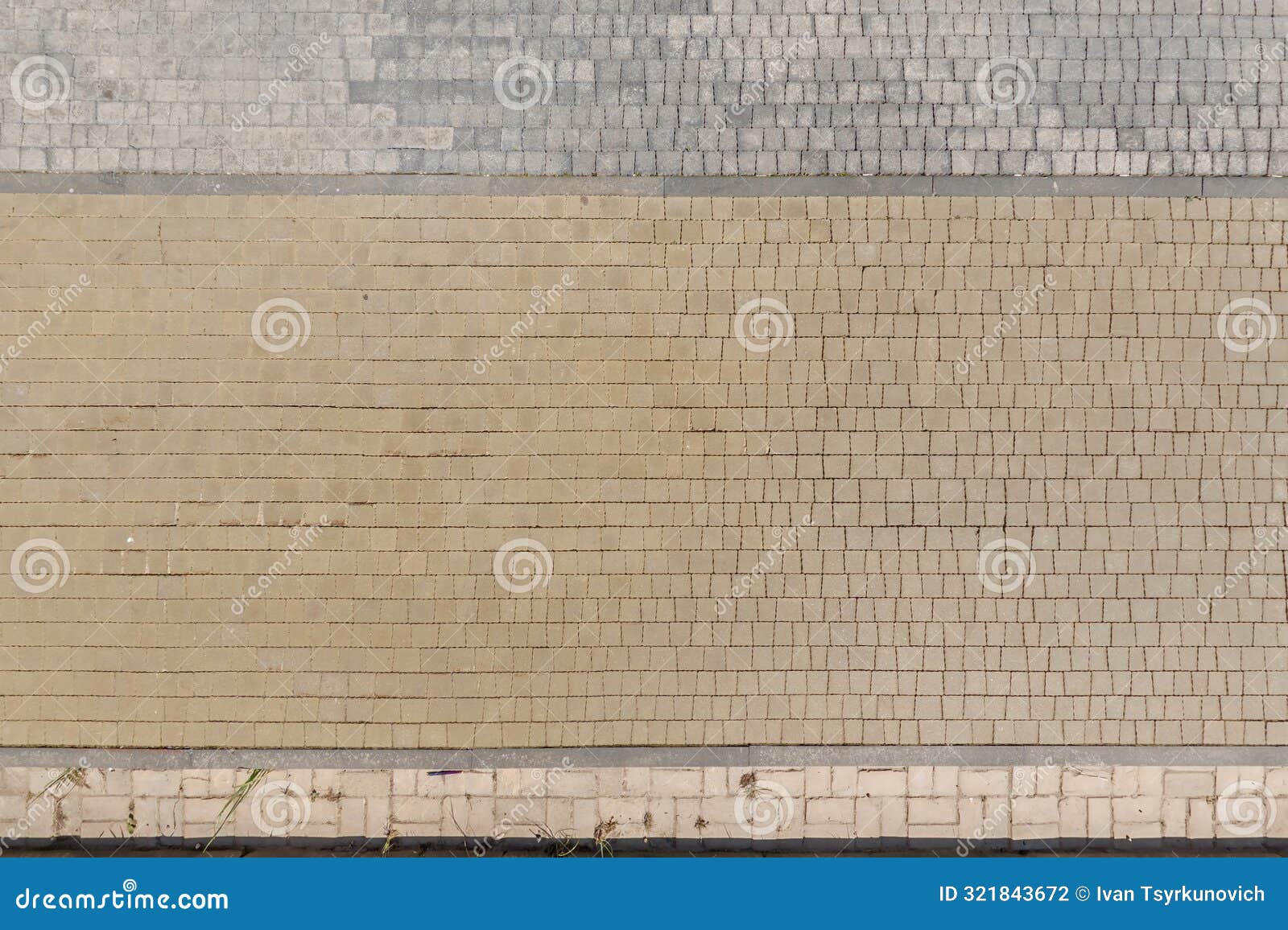 Top View of the Texture of Paving Slabs on Pedestrian Path Stock Photo ...