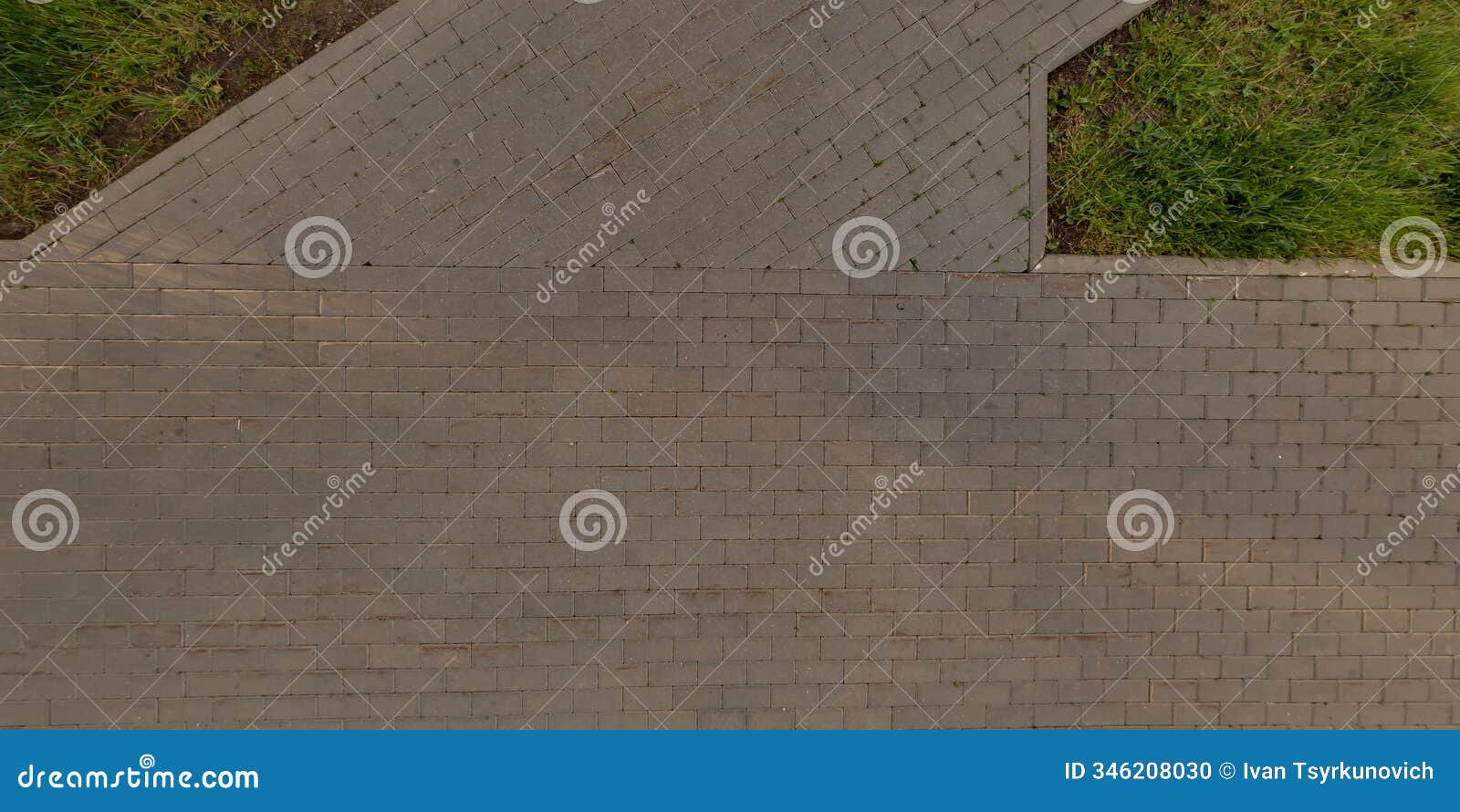 Top View of the Texture of Paving Slabs on Pedestrian Path Stock ...