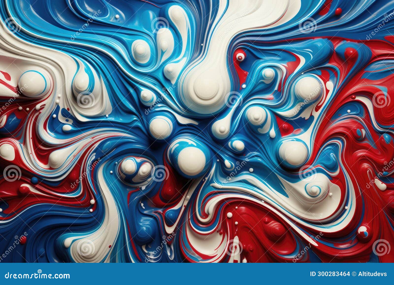 Top View of Toothpaste Squeezed Out in a Swirling Pattern Stock Photo ...