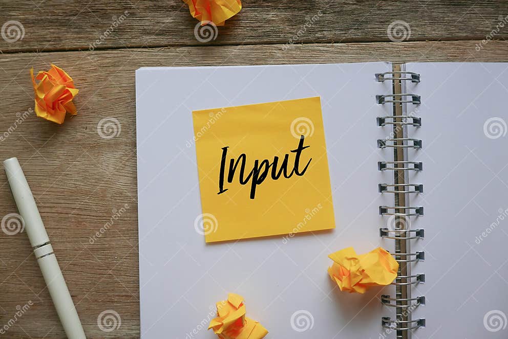 Top View of Trash Paper, Pen,notebook and Yellow Sticky Notes Written ...