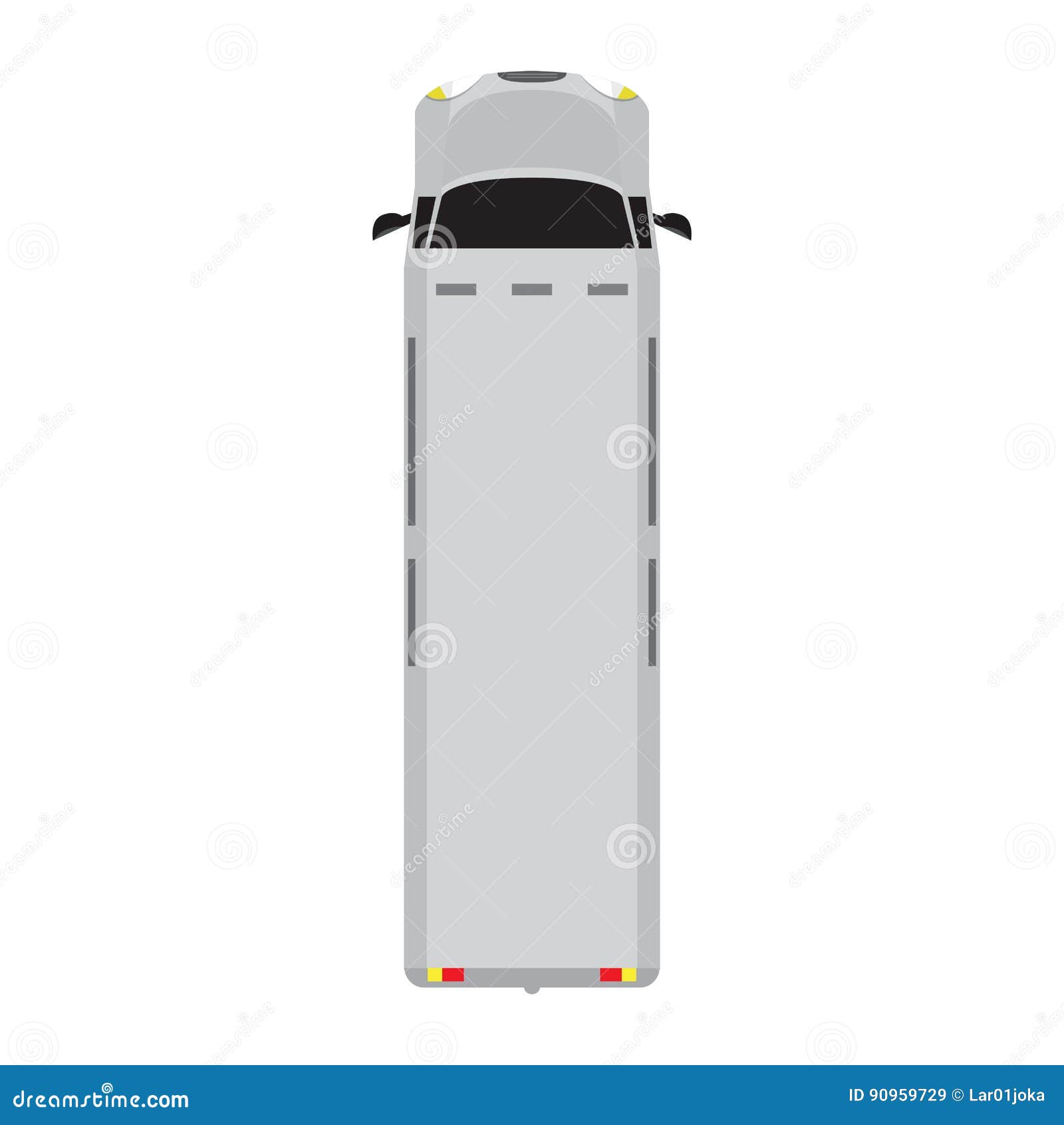 Top view vehicle stock vector. Illustration of cartoon - 90959729