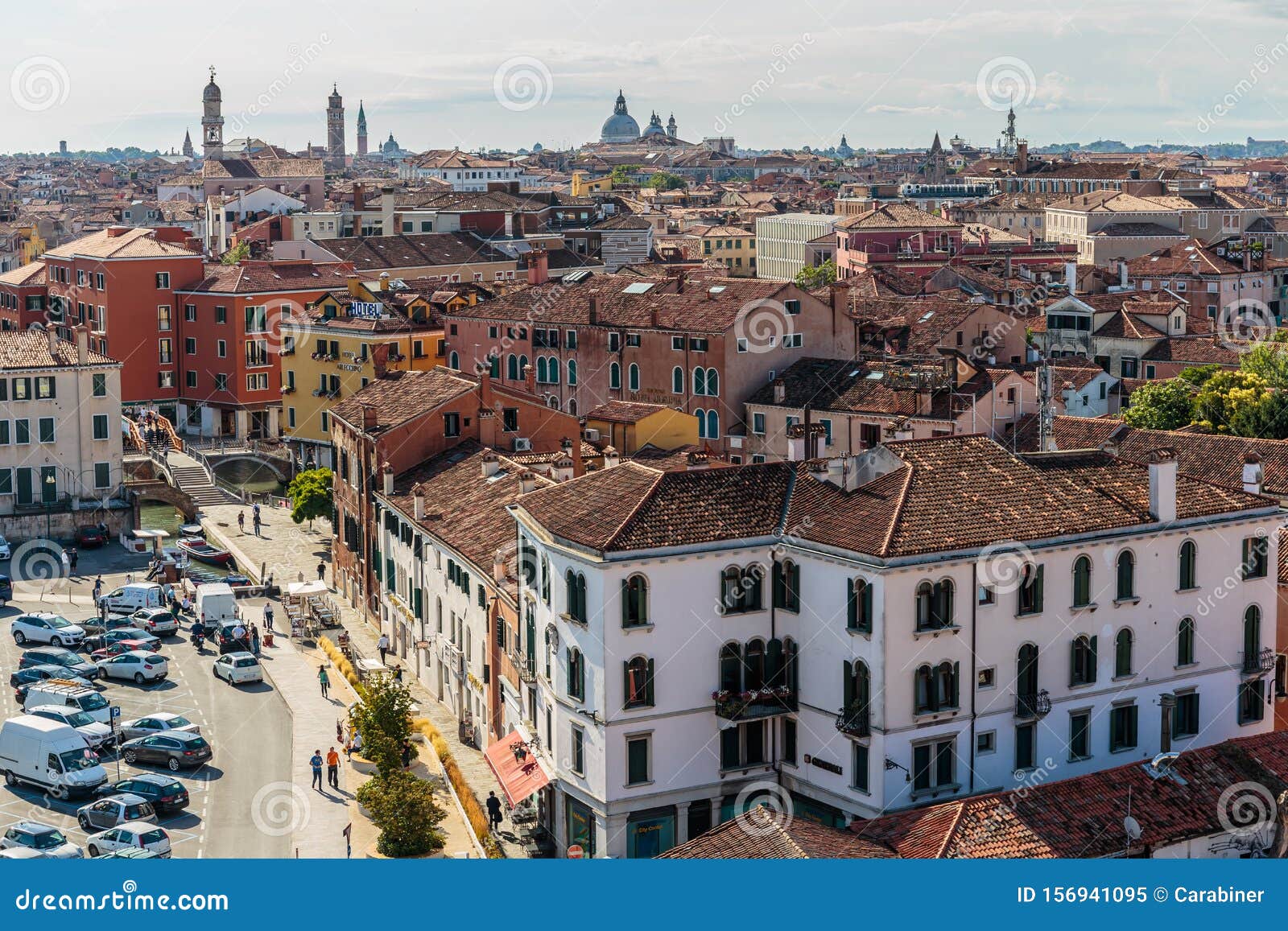 Top view of Venice editorial image. Image of heritage - 156941095