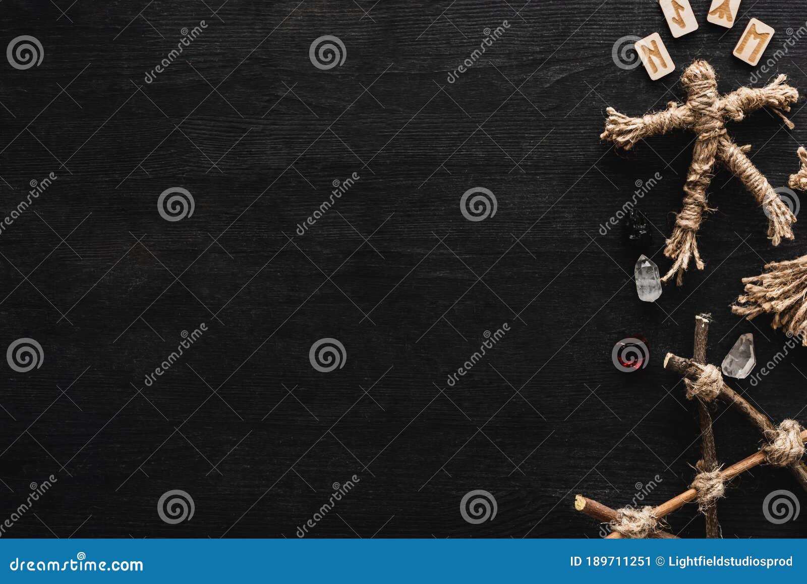 Top View of Voodoo Doll, Ancient Stock Image - Image of artifacts ...