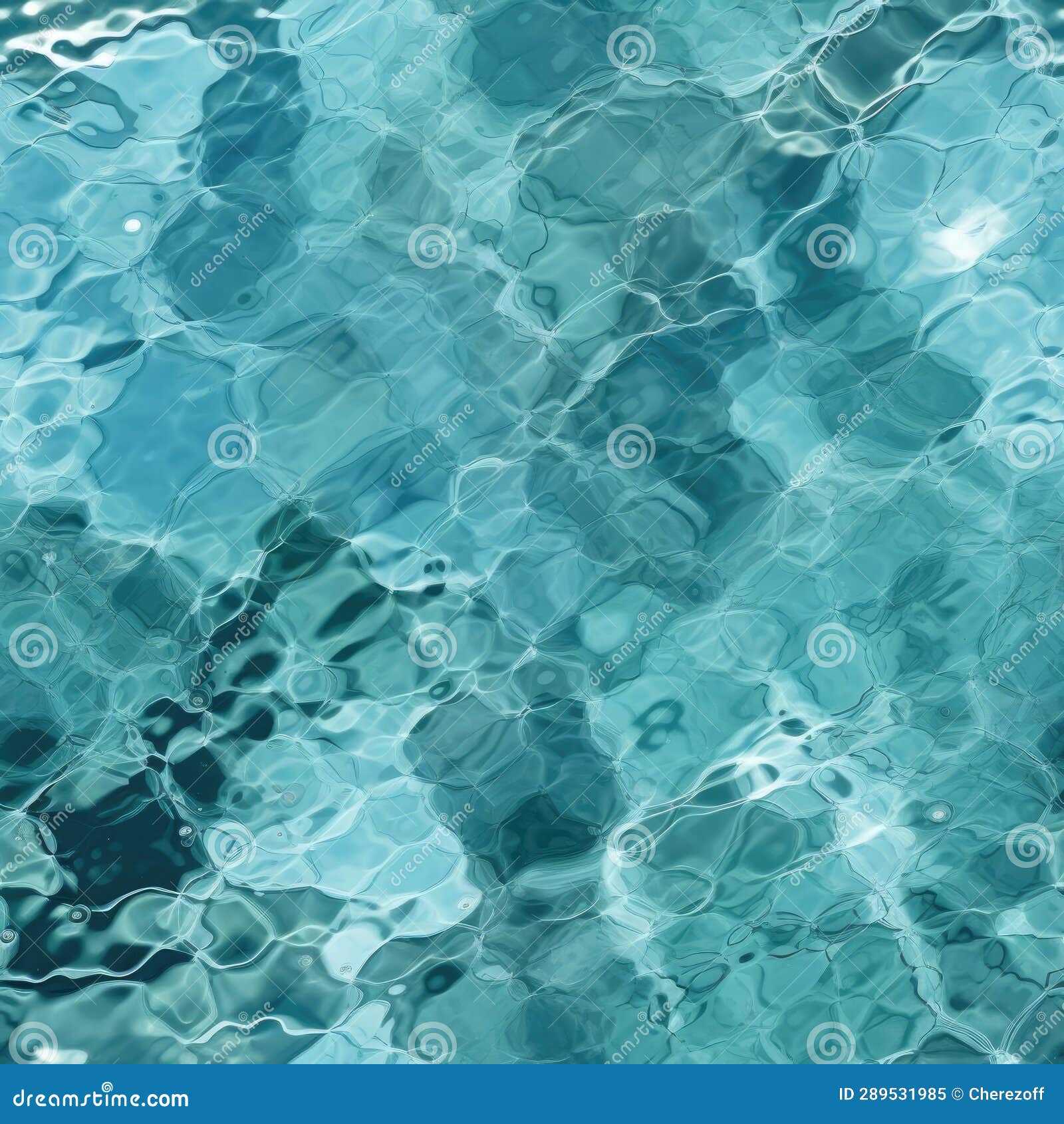 Top View of the Water in the Pool. Seamless Stock Illustration ...