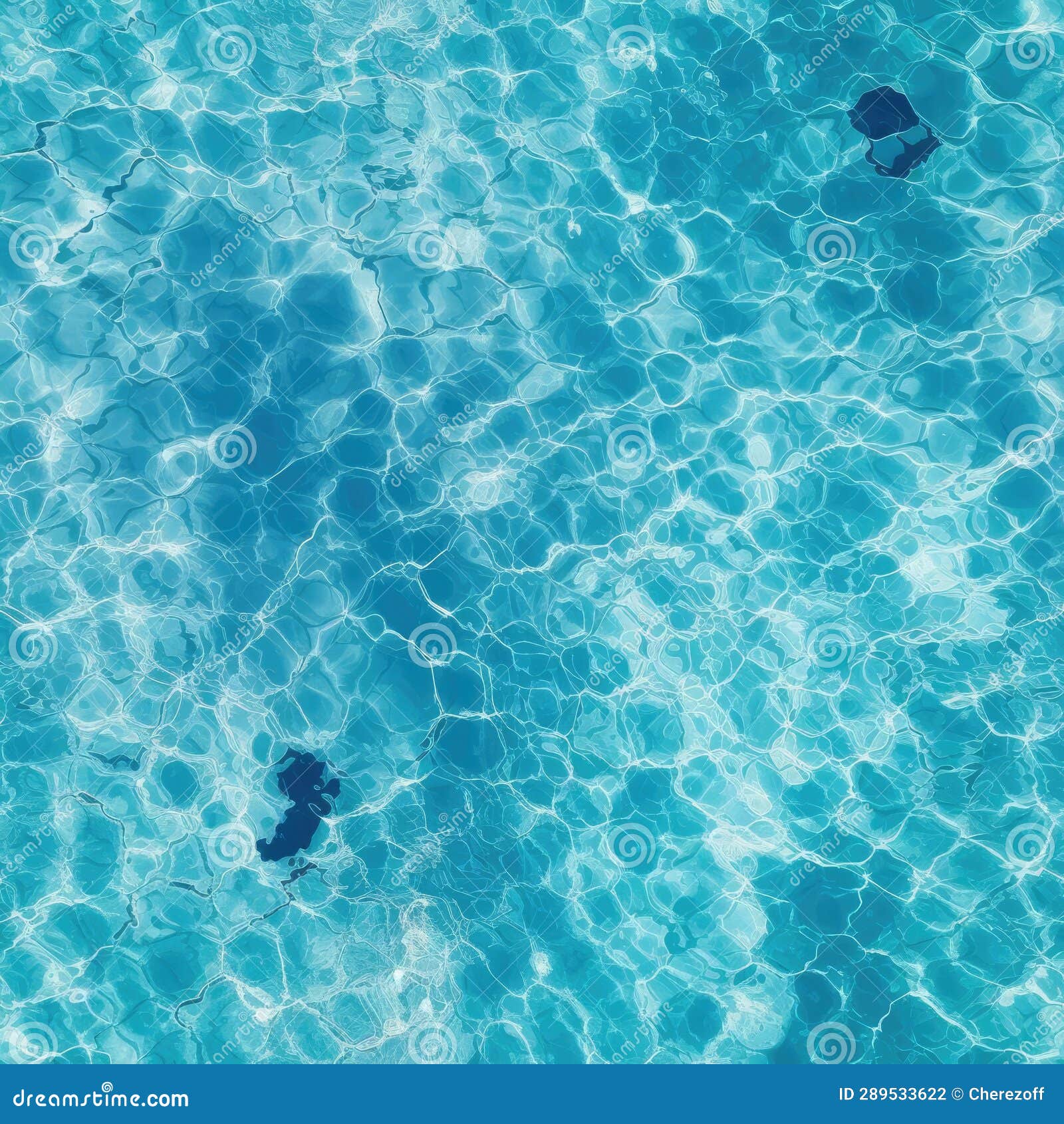 Top View of the Water in the Pool. Seamless Stock Illustration ...