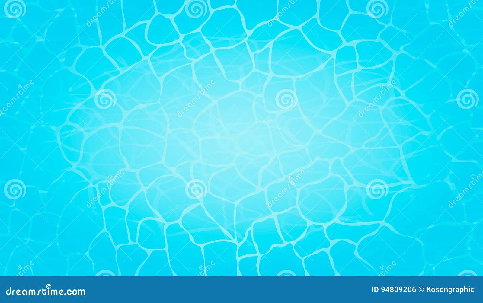 Top View of Water Surface.Vector Illustration Stock Vector ...