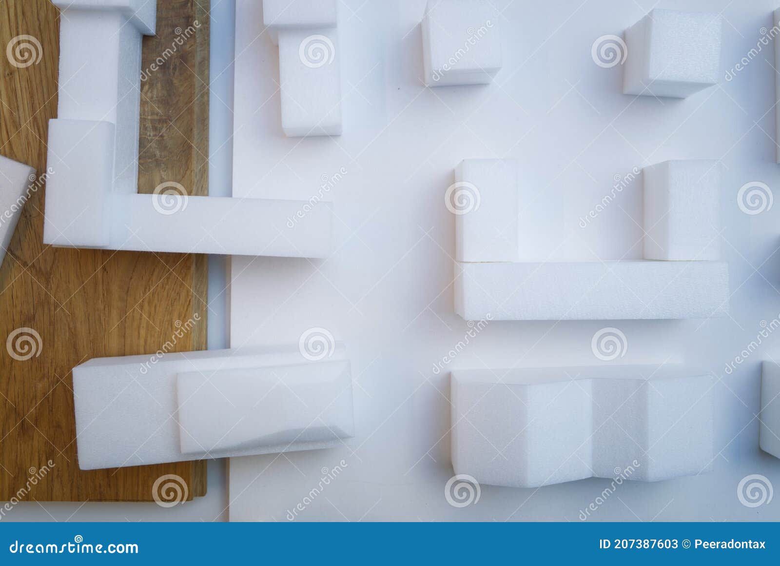 Architect`s Design Thinking Process with Physical Model. Stock Image ...
