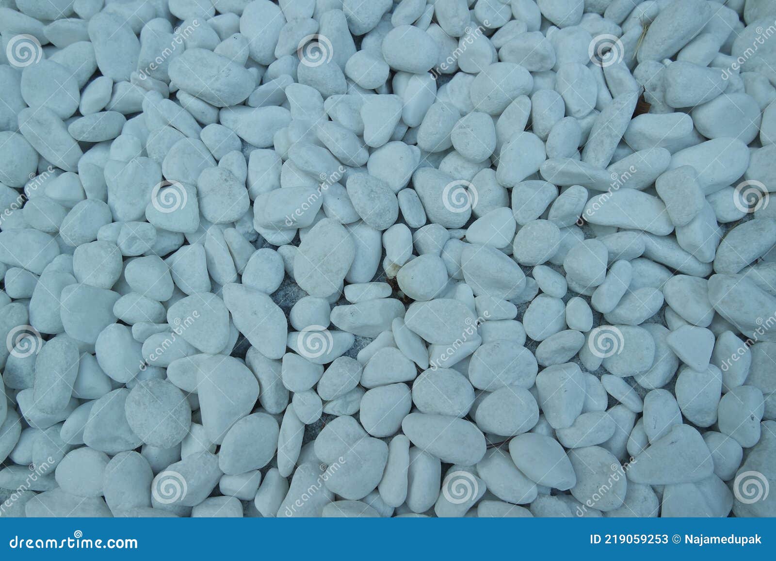 Top View of White Stones Background Stock Image - Image of concept ...