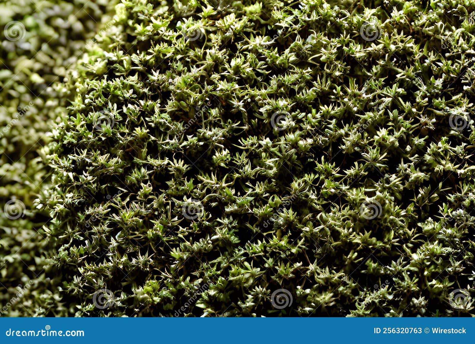 Top view of wild plants stock image. Image of view, leaves - 256320763