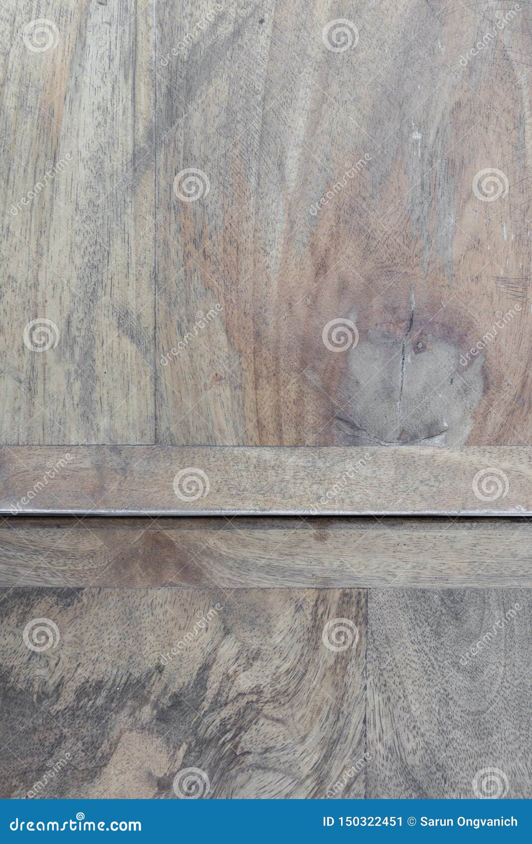 Top View of Wooden Table Texture Background with Seam Stock Image ...
