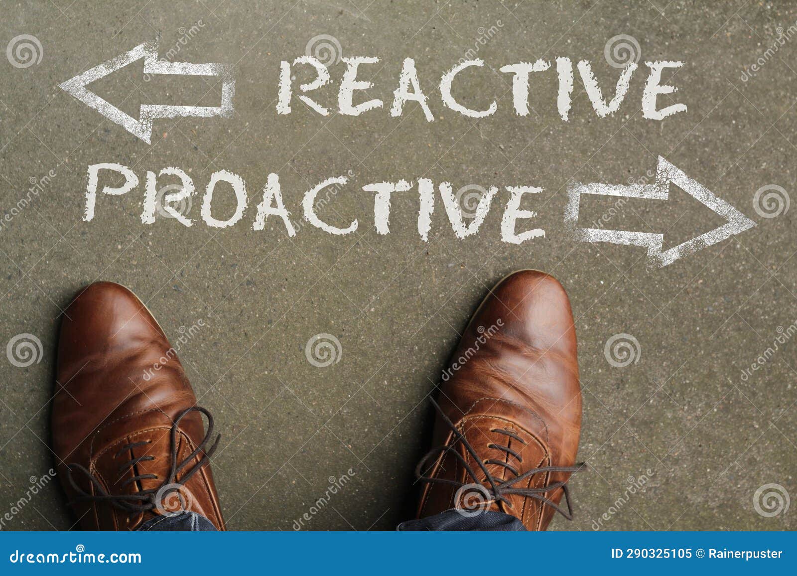 Words Proactive Vs Reactive Organization. Royalty-Free Stock ...