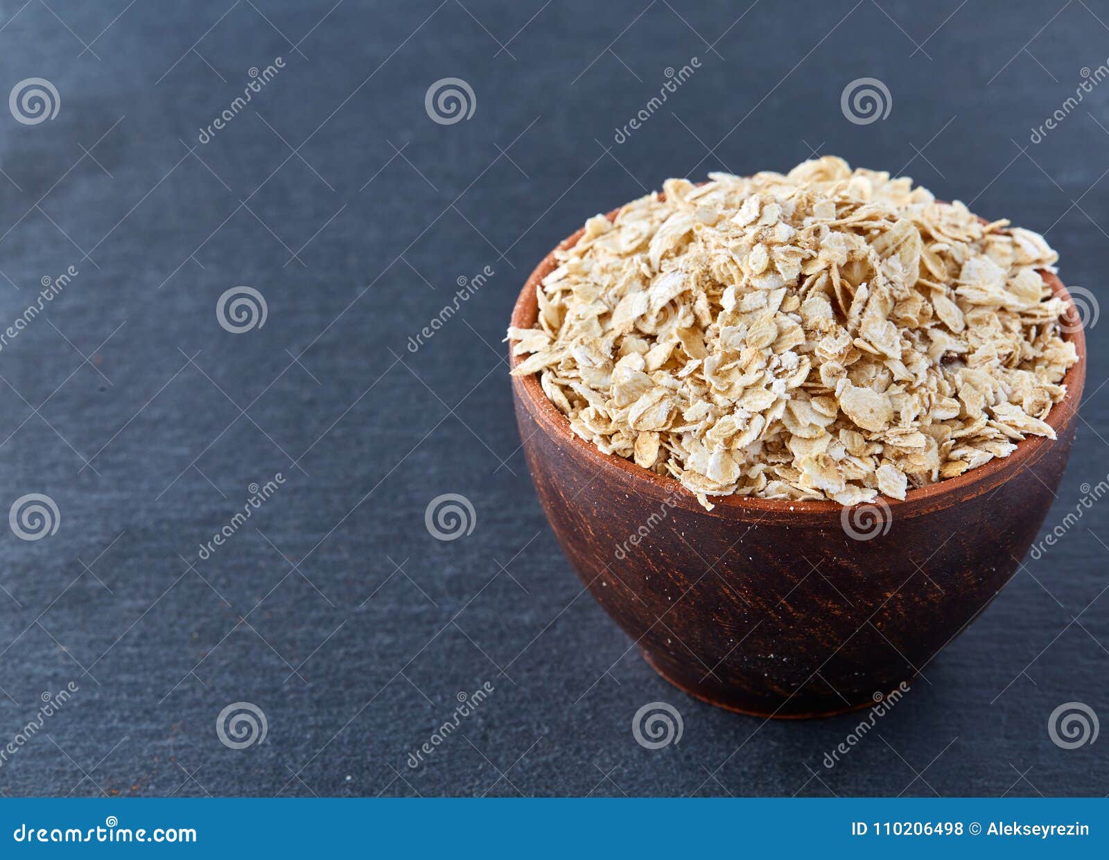 Yellow Oats Pyramid Positioned in the Corner on a Black Stone ...