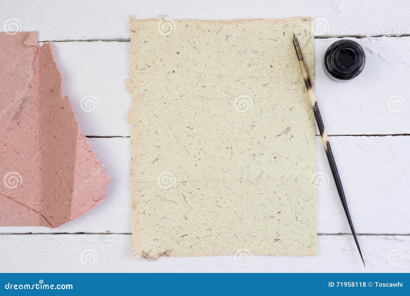 Old Paper And Quill Royalty-Free Stock Photo | CartoonDealer.com #40678881