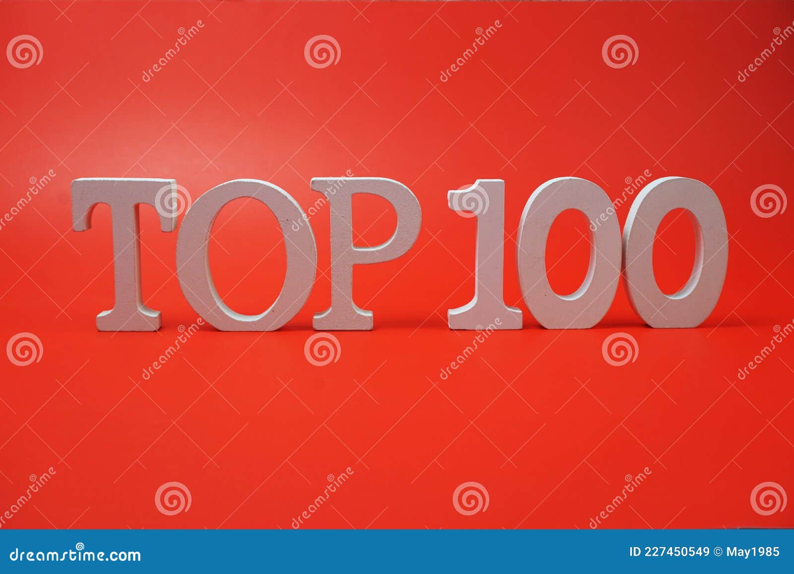 Top 100 Word Alphabet Letters on Red Background Stock Image - Image of ...