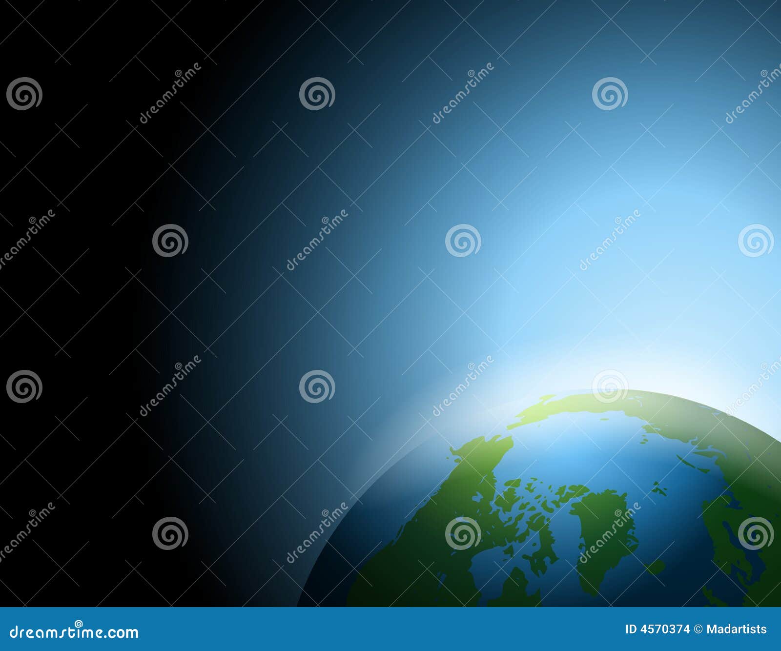 Top Of The World Earth Background Royalty-Free Illustration ...