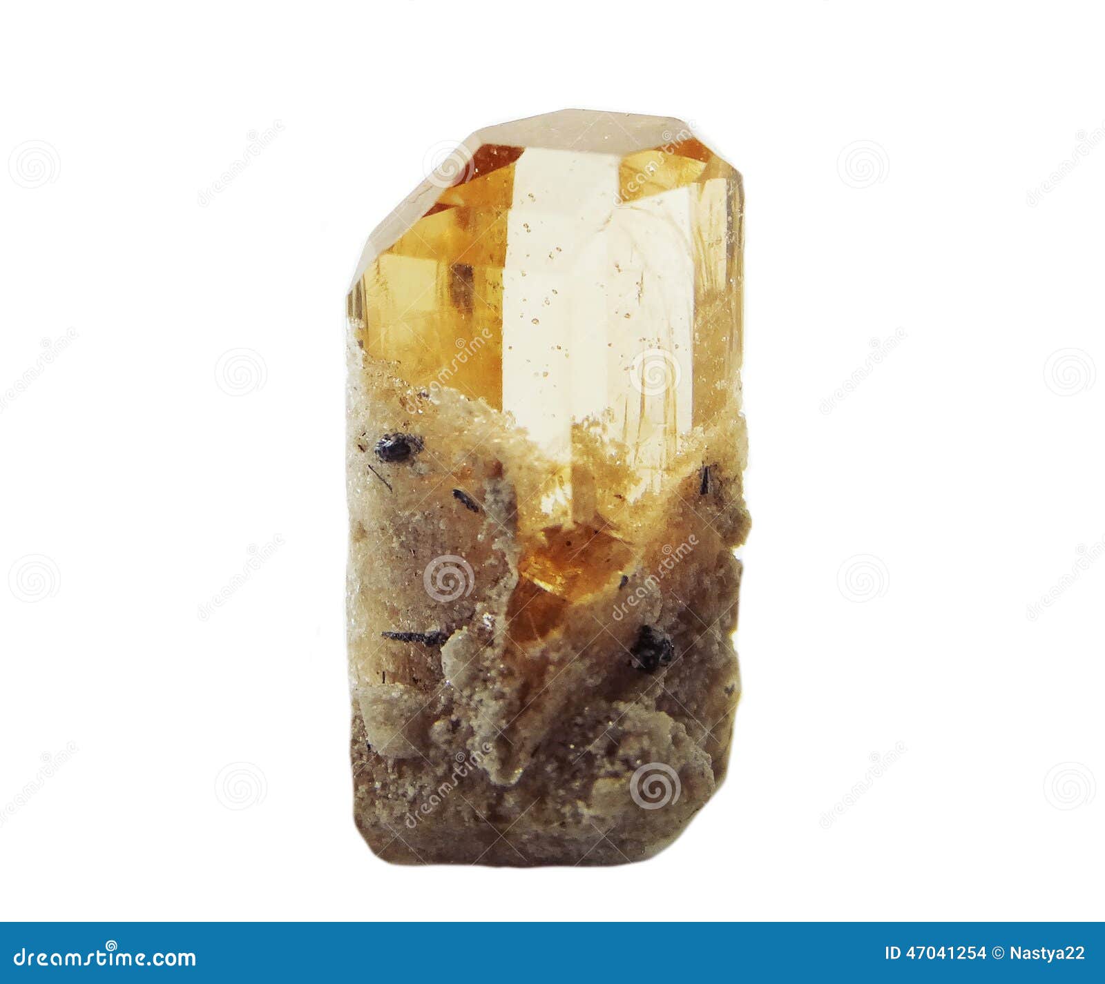 Topaz Geode Geological Crystal Stock Photo - Image of crystal, rock ...