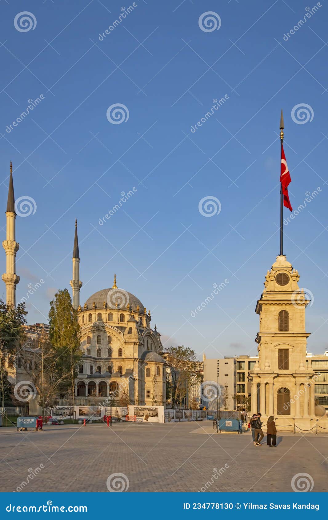 Tophane Square with Its Historical Clock Tower and Structures Editorial ...