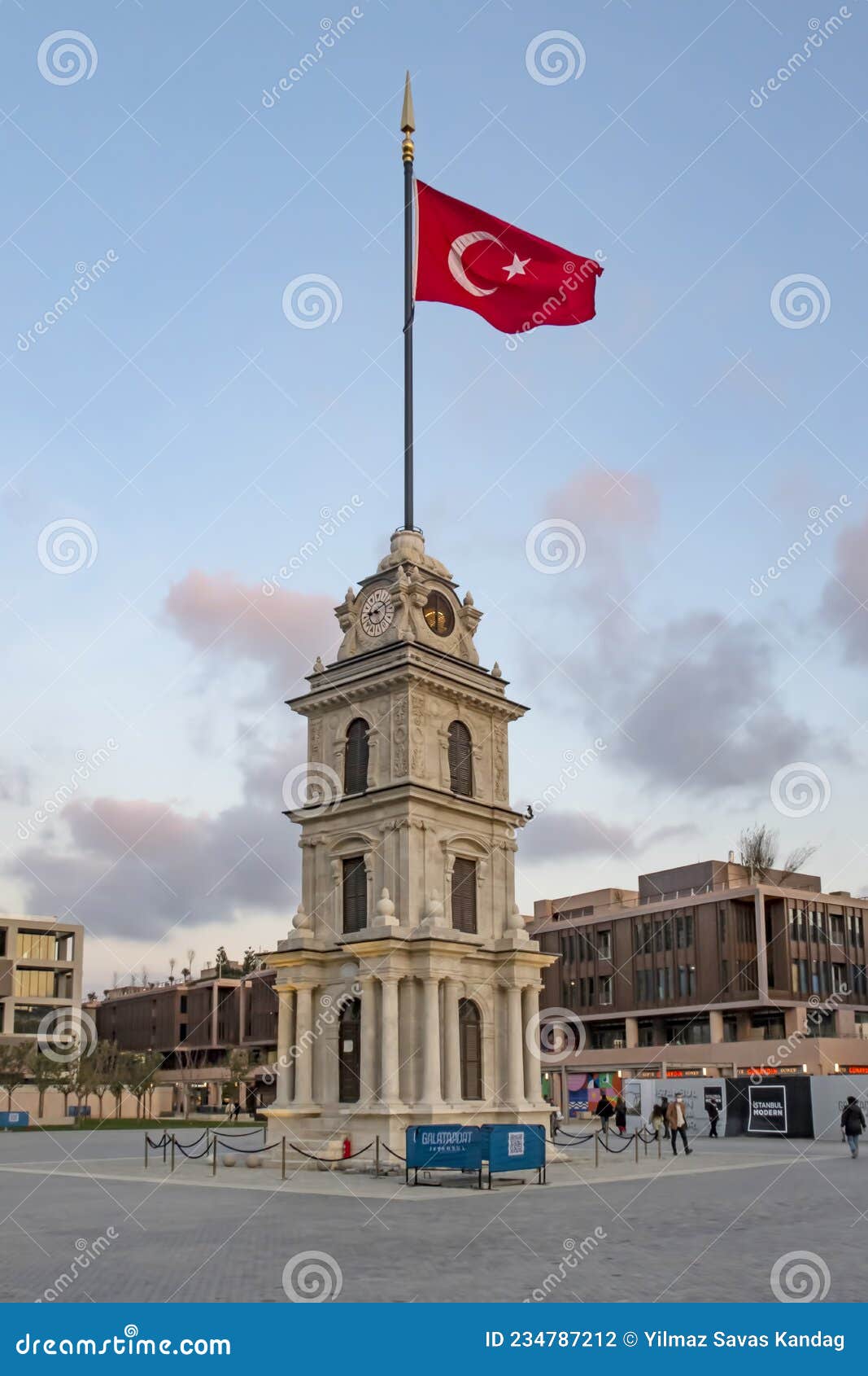 Tophane Square with Its Historical Clock Tower and Structures Editorial ...