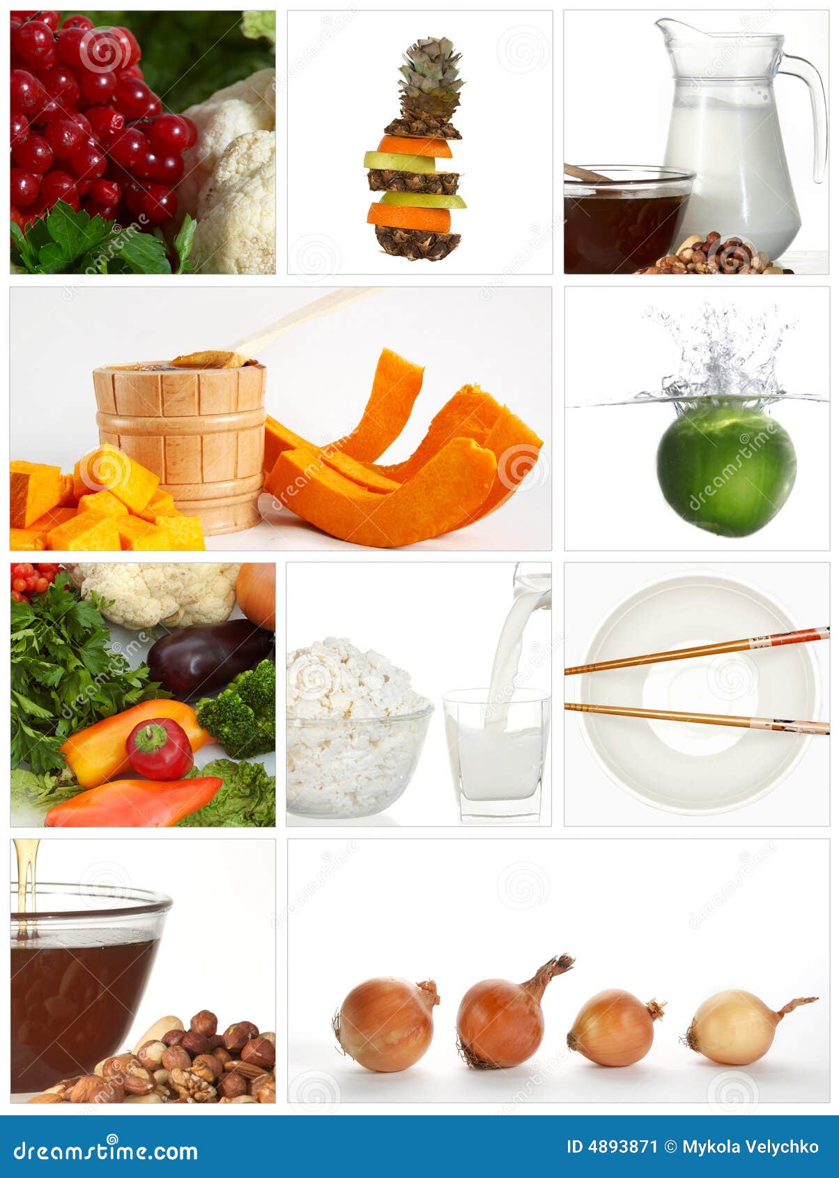 Topic food stock image. Image of segment, grape, orange - 4893871