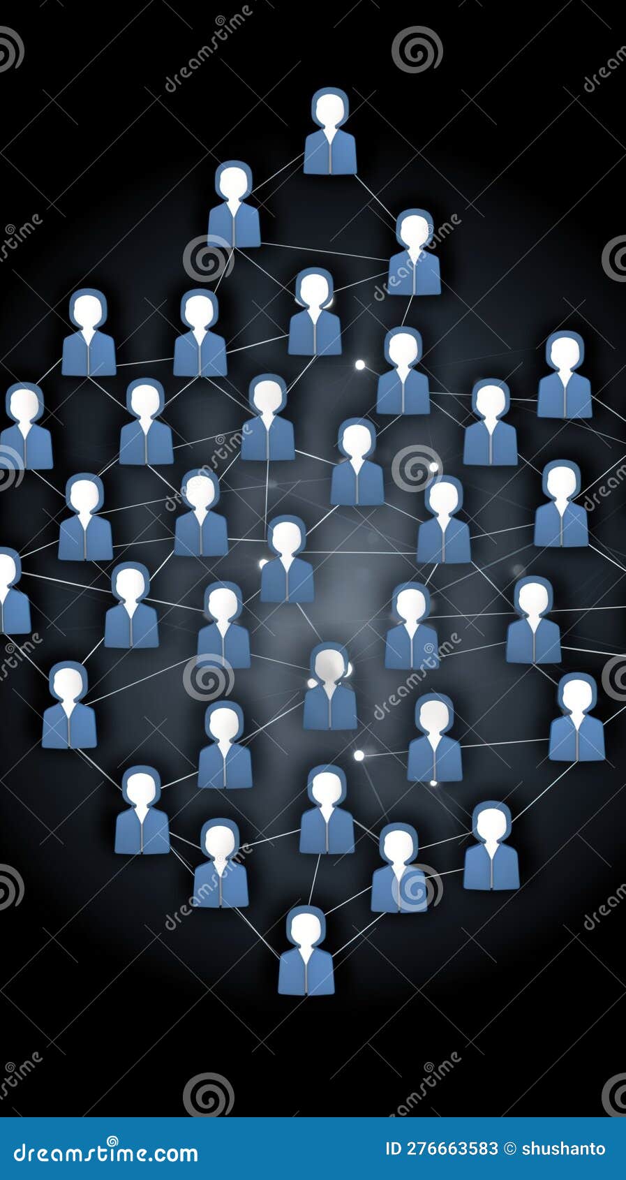 Social Network Background Illustration of Creative Manipulation Stock ...