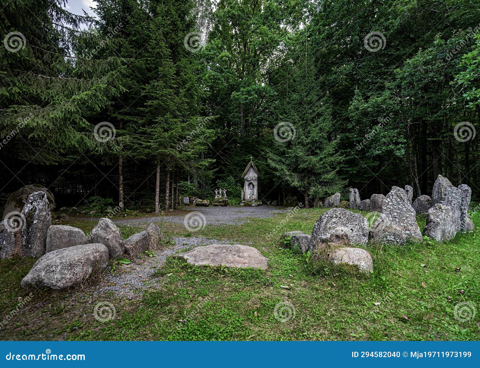 Topilo a Monument Commemorating Foresters Killed in 1939 and 1945 Stock ...