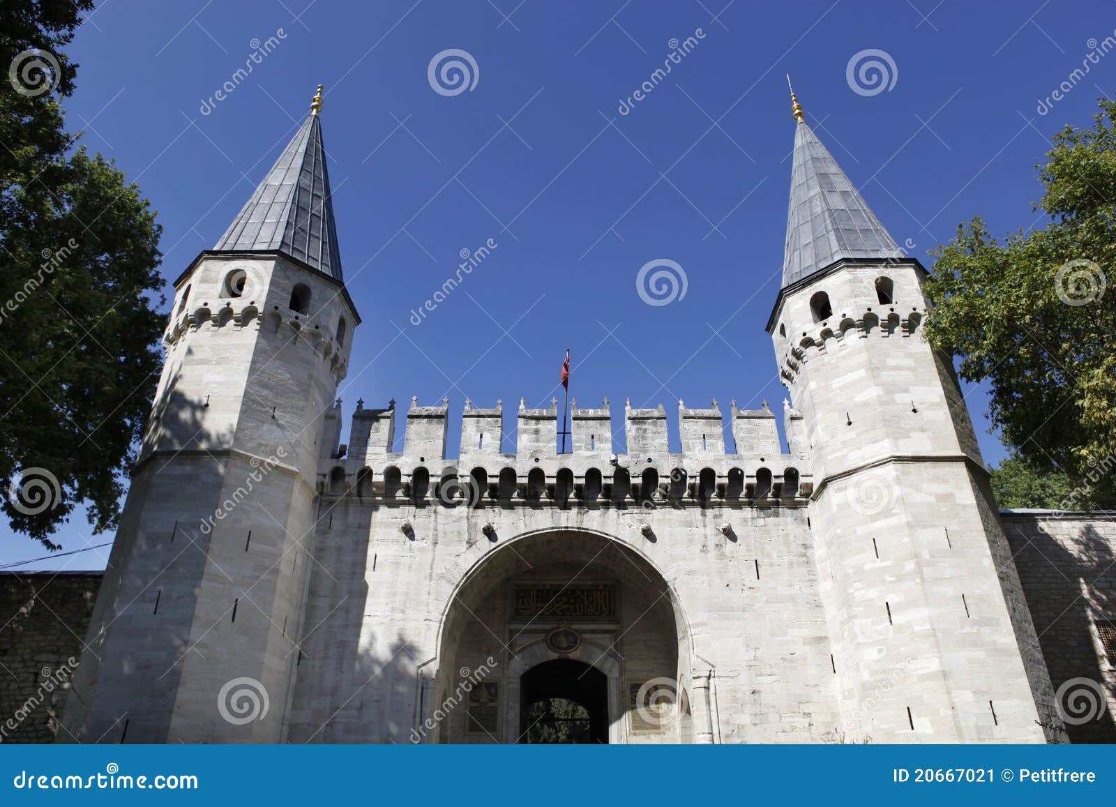 Topkapi Palace stock image. Image of europe, beautiful - 20667021