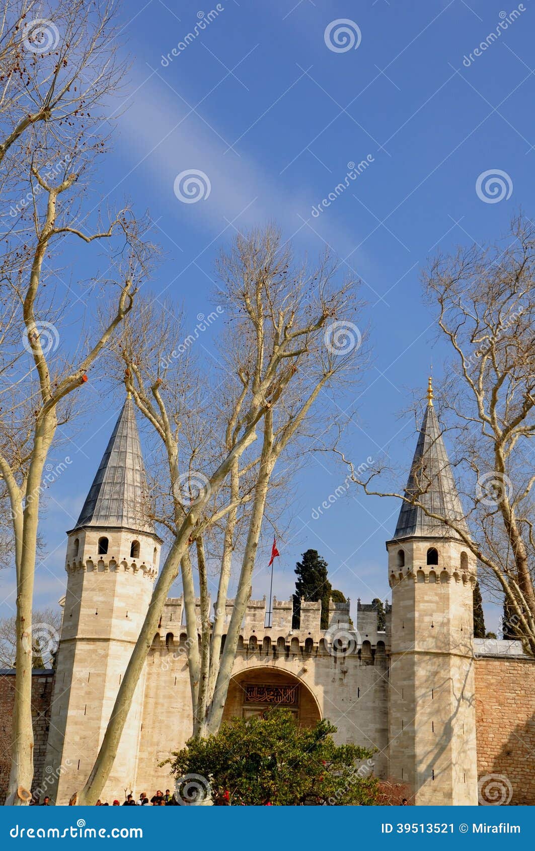 Topkapi Palace stock image. Image of east, oriental, exterior - 39513521