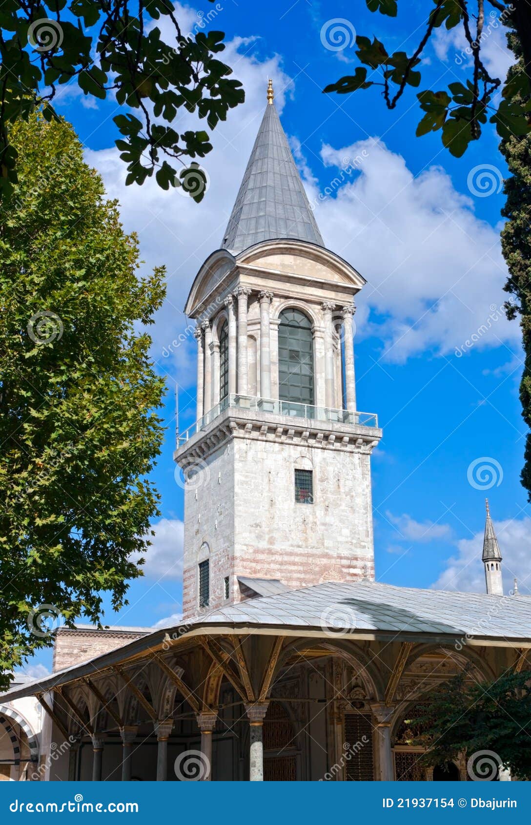 Topkapi Palace Istanbul stock photo. Image of tower, detail - 21937154