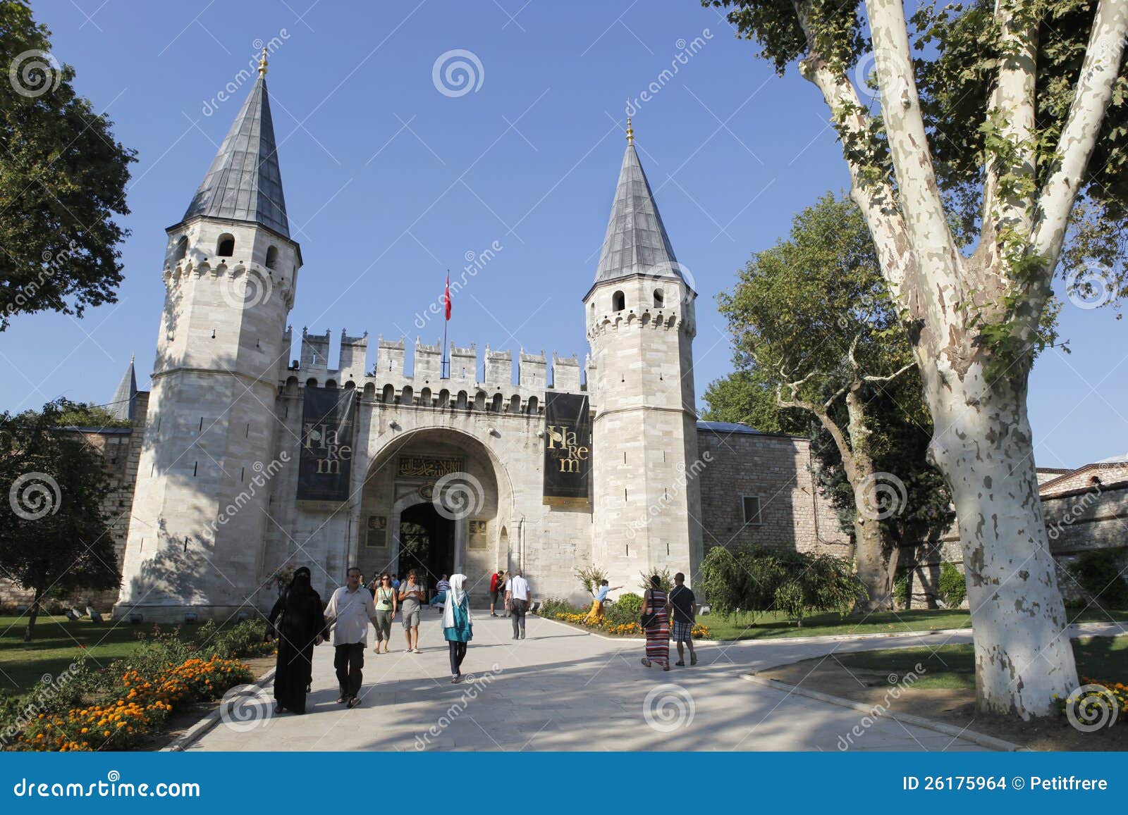 Topkapi Palace in Istanbul,Turkey Editorial Stock Image - Image of ...
